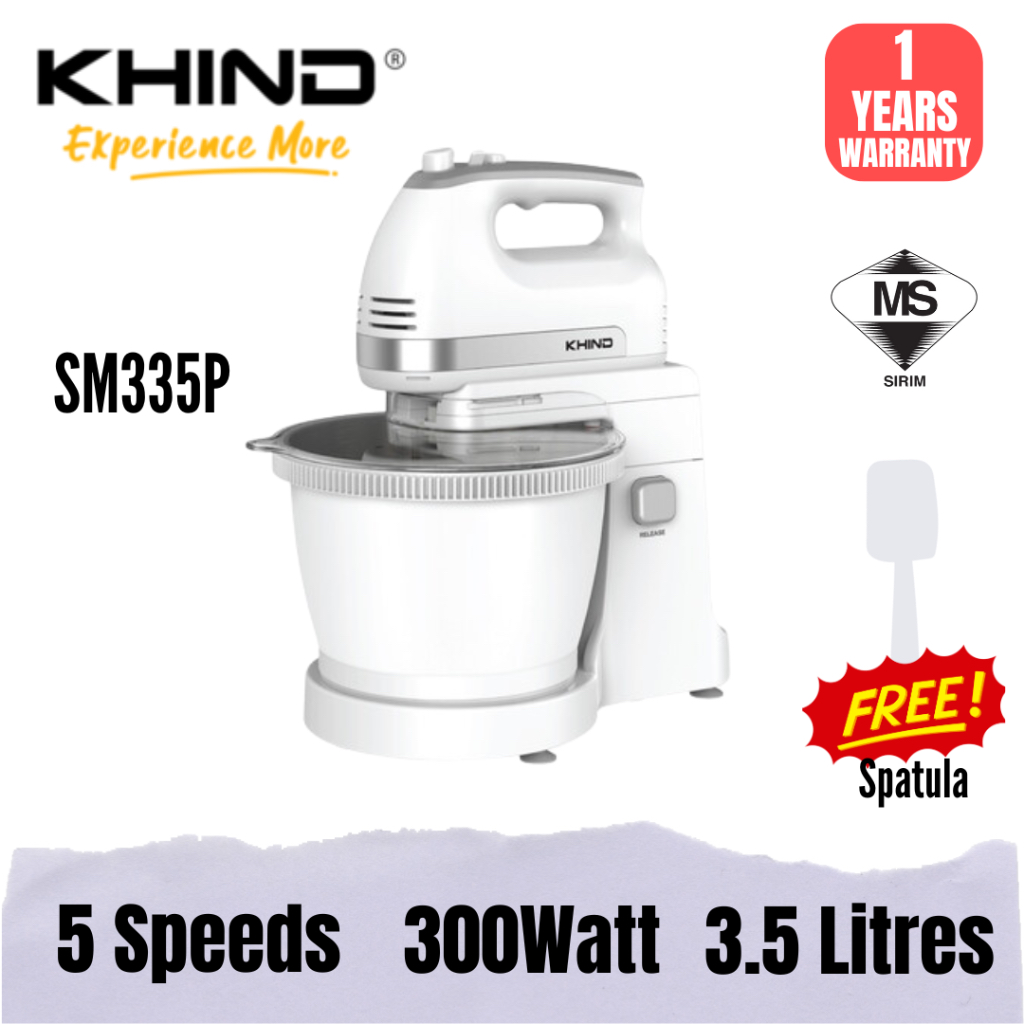 KHIND STAND MIXER 2L / 3.5L | SM220/SM335P | Shopee Malaysia