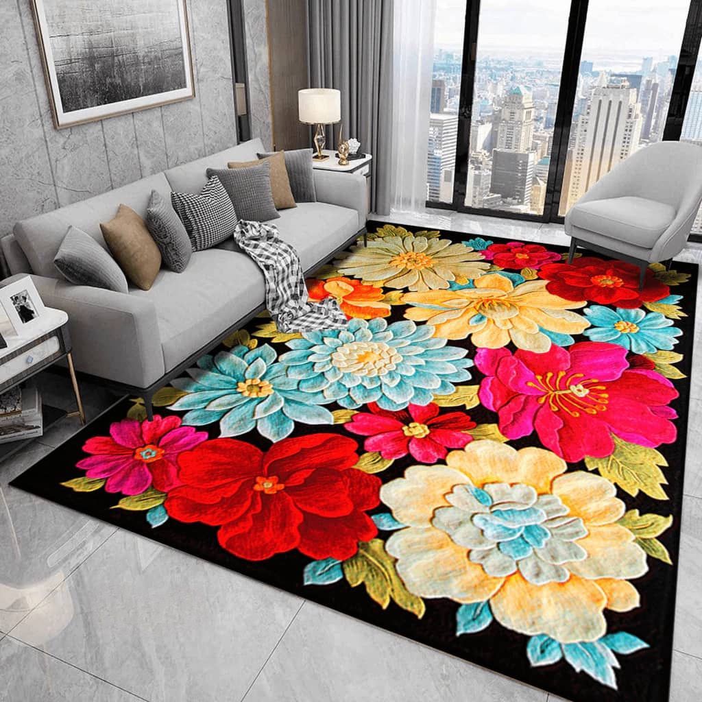L ( 180*130 ) | Carpet Velvet 5D New Design [4X6 KAKI] Ready Stock ...