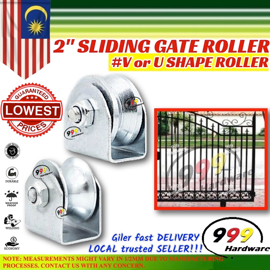 999 2 inch U Or V Sliding Gate Roller / 2" Auto Sliding Gate Roller ...