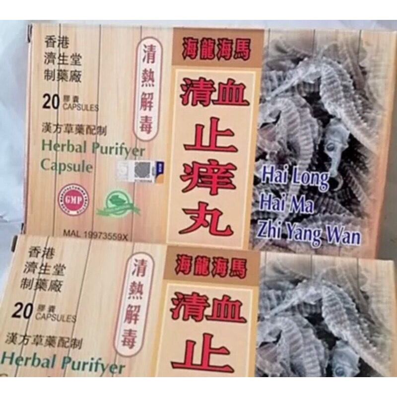 海龙海马清血止痒丸 Hai Long Hai Ma Zhi Yang Wan | Shopee Malaysia