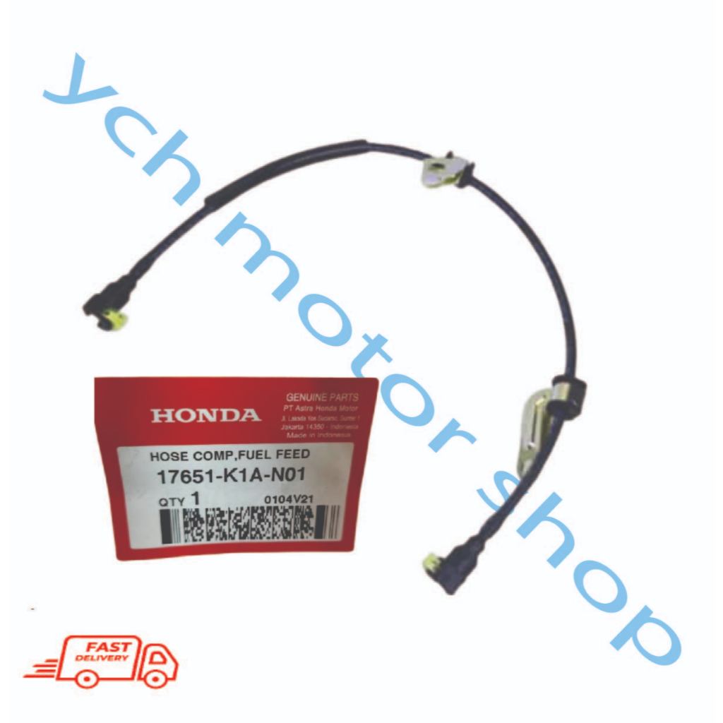HONDA BEAT 110 V2 FUEL PUMP HOSE 100% ORIGINAL HOSE PETROL MINYAK FUEL ...