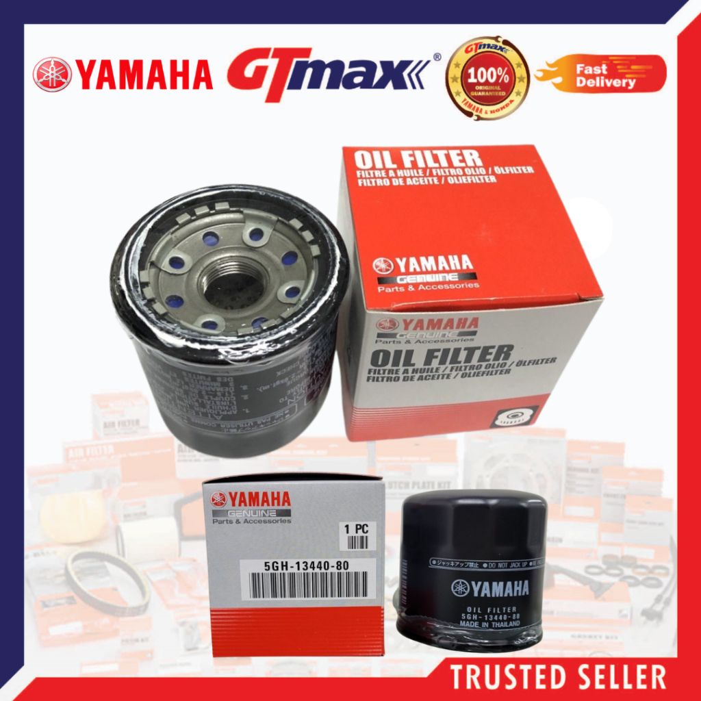 OIL FILTER XJ6/MT07/MT09/TRACER/TMAX/YZF R1/R6/FZ1 ORIGINAL YAMAHA OIL ...