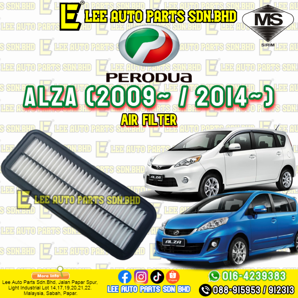 PERODUA ALZA AIR FILTER | Shopee Malaysia