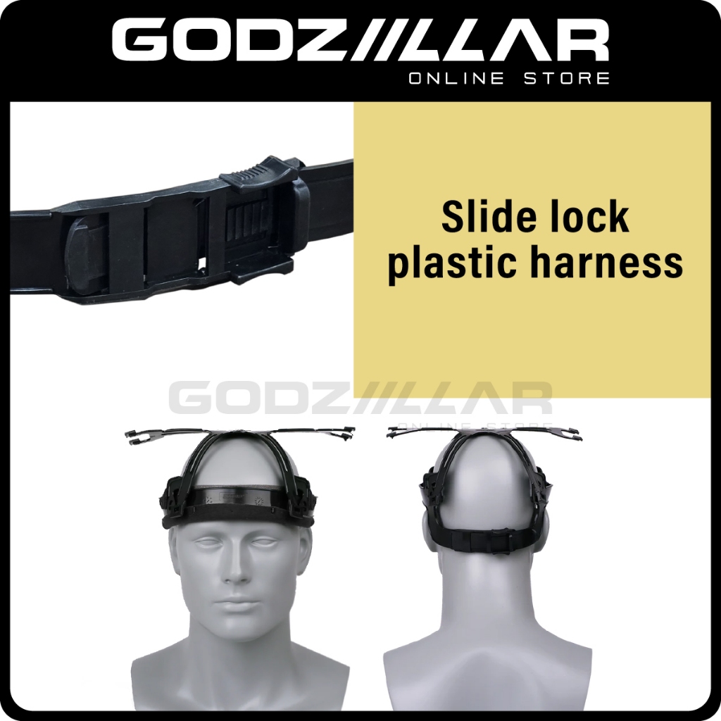 Proguard PHSL Replacement Swivel Slide Lock Safety Helmet Harness For ...