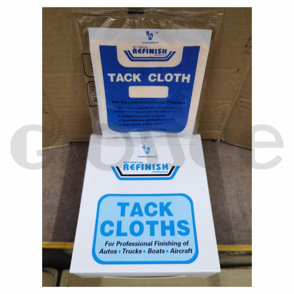TACK CLOTH for professional finishing of autos, trucks, boats, aircraft ...