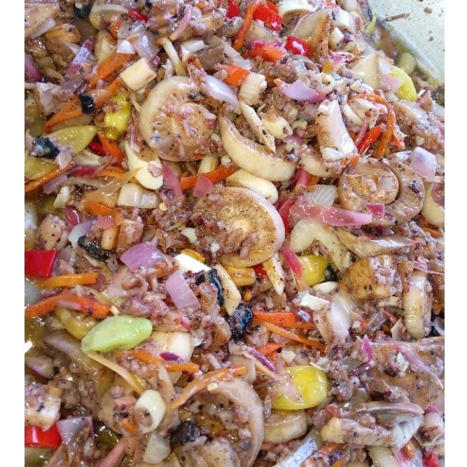 Bosou Sayur Umbut Pisang (Siap Digoreng)💯Makanan Kegemaran Sabah💯Sangat ...