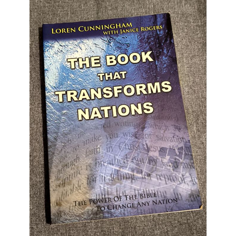 The Book That Transforms Nations Book Loren Cunningham Janice Rogers ...