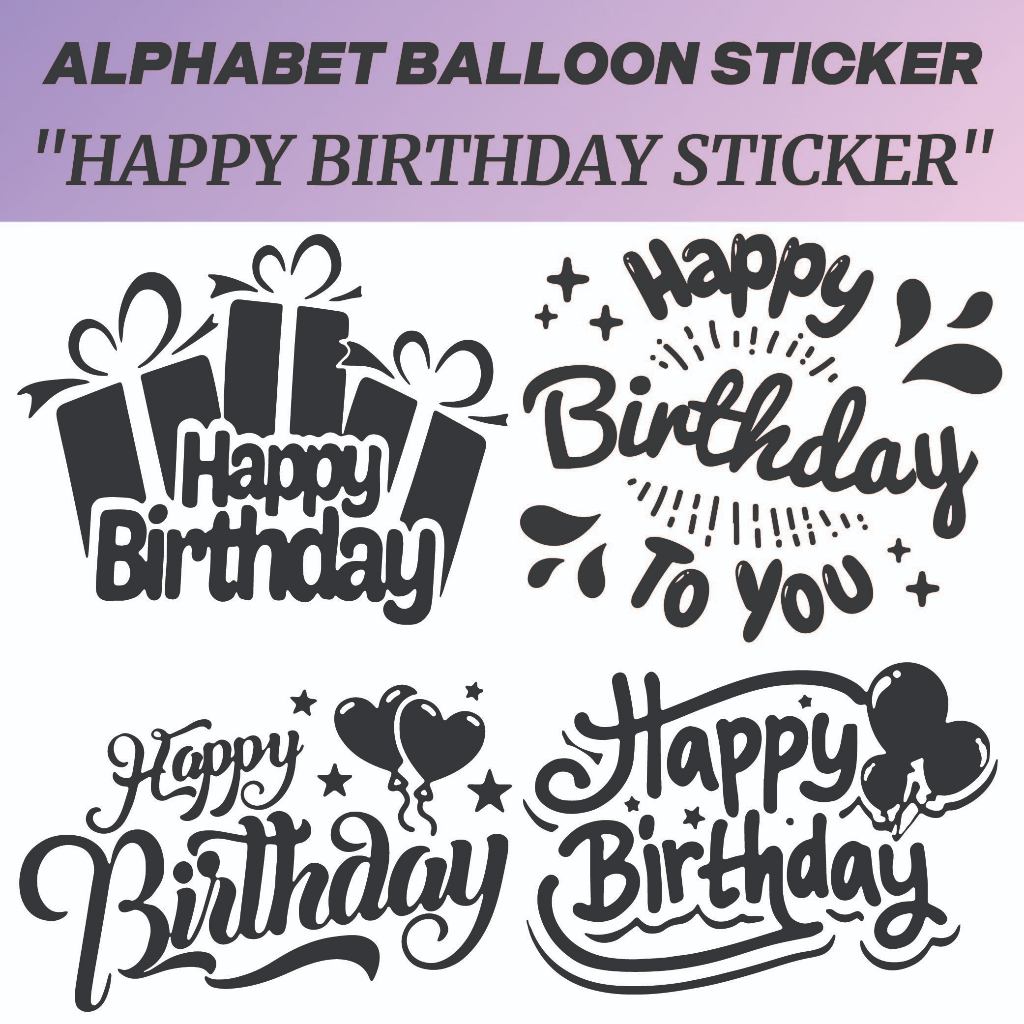 Sticker Happy Birthday for Bobo or Foil 10 Inch Aqua Bobo Bubble ...