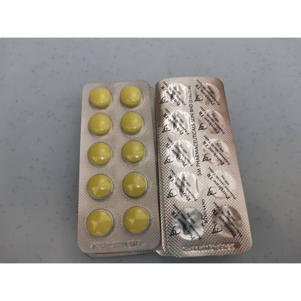 Potrelease Tr Potassium Chloride 600mg 10s Per Strip Shopee Malaysia