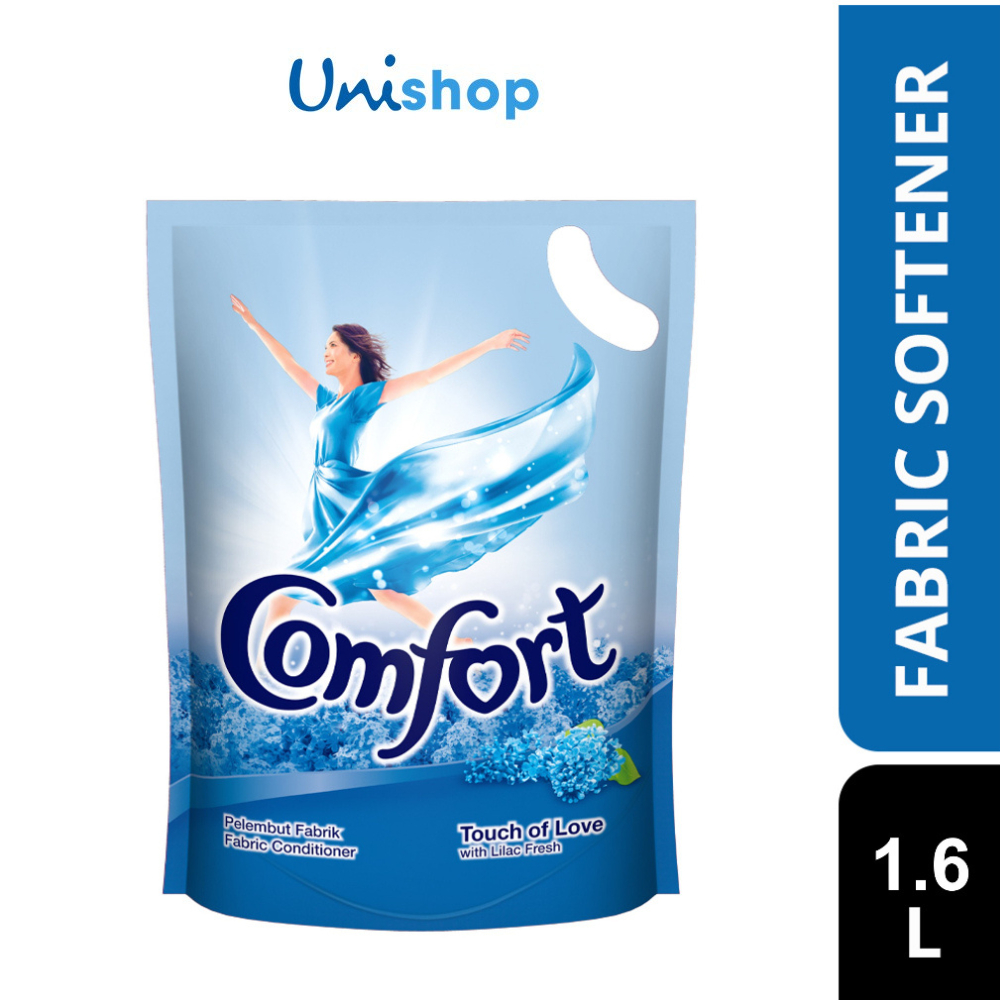 Comfort Dilute Fabric Softerner Refill Touch of Love 1.6L | Shopee Malaysia