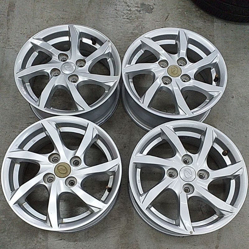 Sport Rim Used PERODUA MYVI Original 14X5 4X100 ET45 | Shopee Malaysia