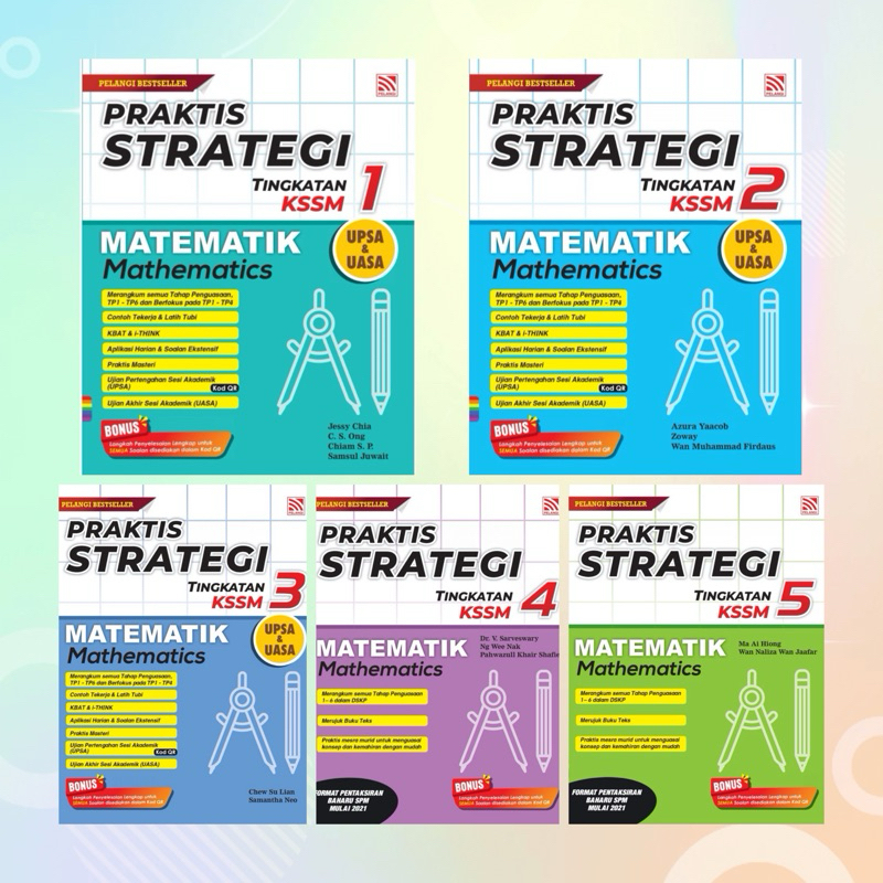 [ABO]Buku Latihan Praktis Strategi KSSM / UASA Matematik / Matematik Tambahan Tingkatan 1.2.3.4 ...