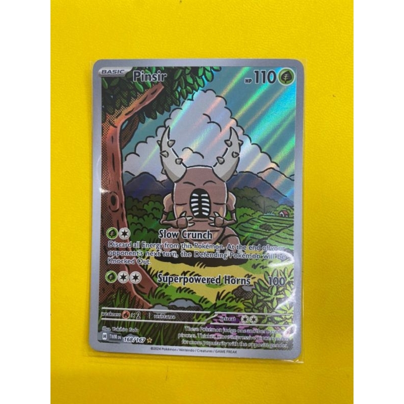 PTCG SV06 Twilight Masquerade Pinsir 168/167 illustration rare | Shopee Malaysia
