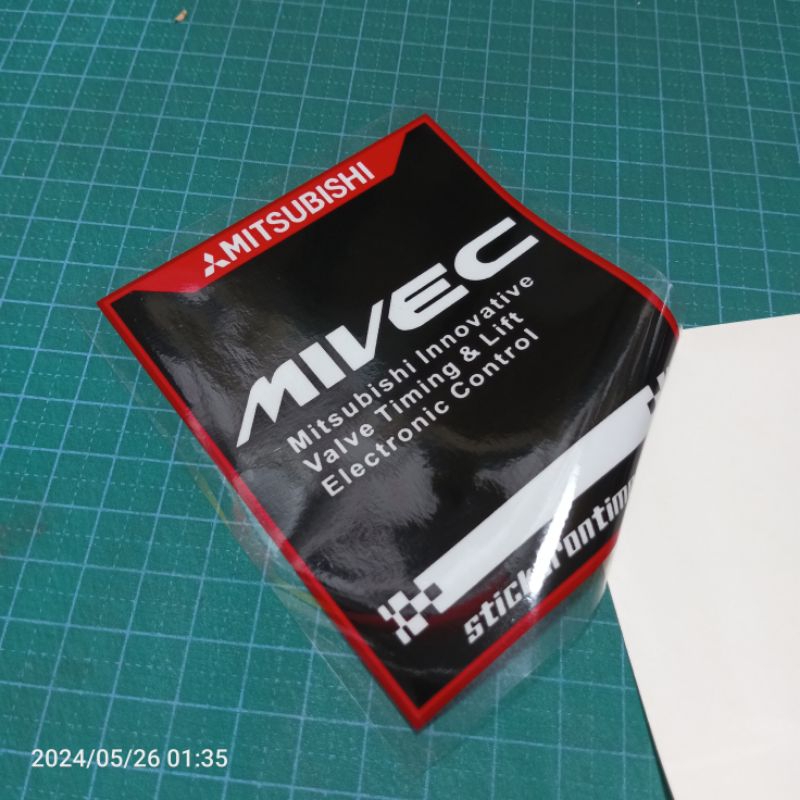 Car Sticker Mitsubishi Mivec | Shopee Malaysia