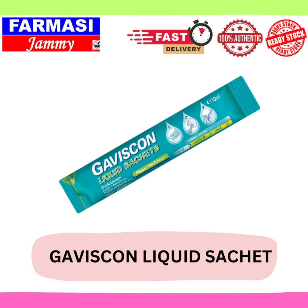 GAVISCON LIQUID /SACHET (Relief from heartburn & acid indigestion ...