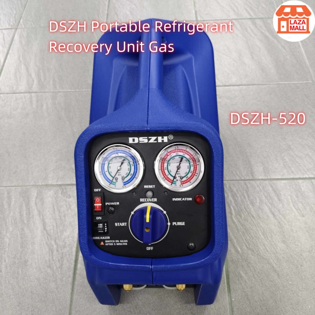 (DSZH-520) Portable Refrigerant Gas Recovery Unit Gas aircond / fridge Mesin Pemulihan Penyejuk ...