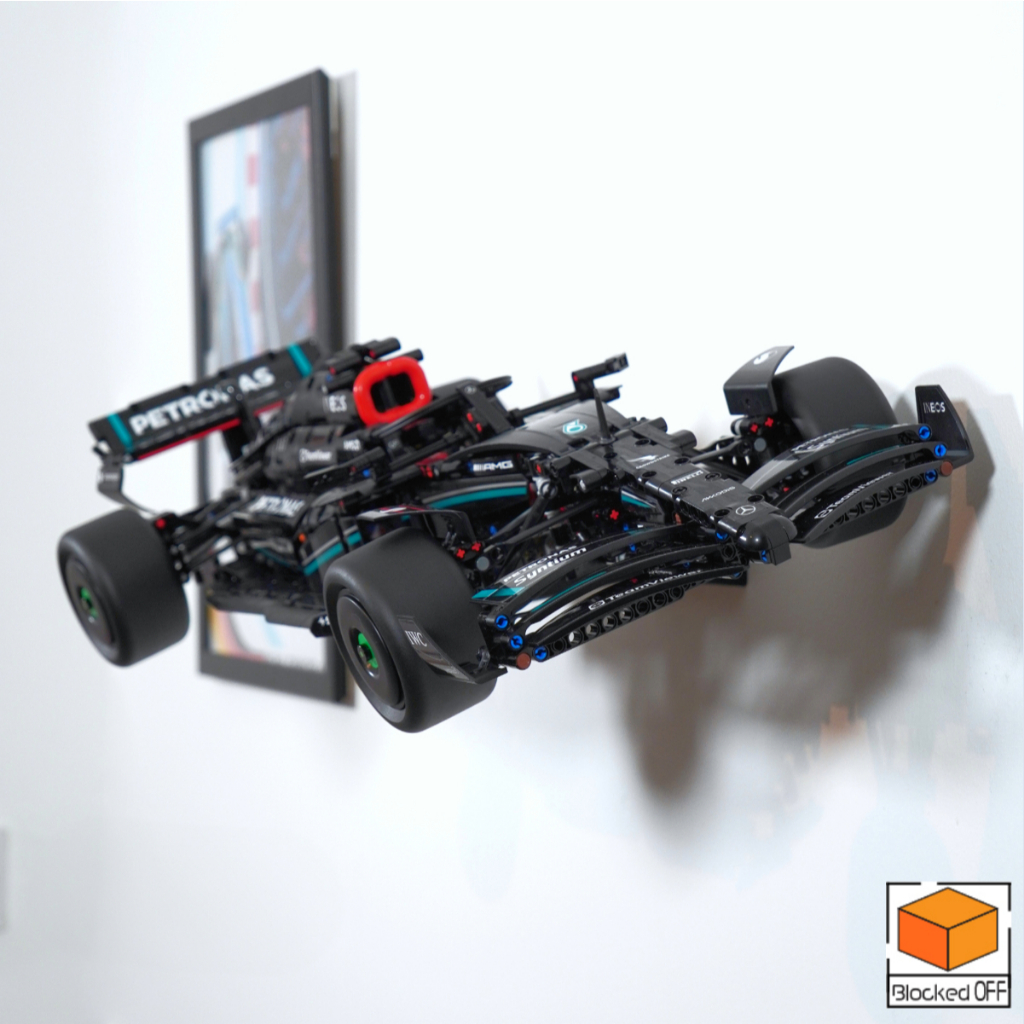 Wall Mount for Lego Technic Mercedes AMG F1 W14 E (42171) (3 in 1 ...
