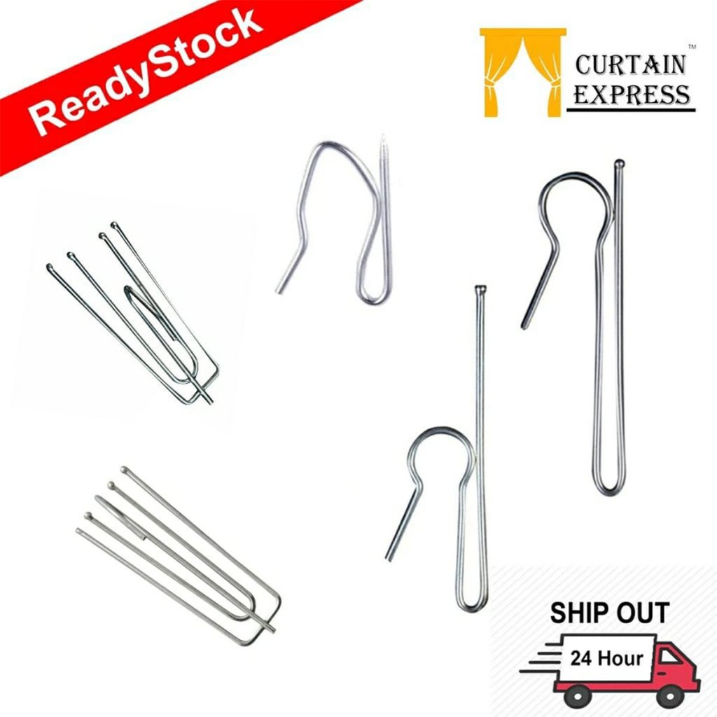 Curtain Hook /Cangkuk Langsir /Cangkuk 101 /Cangkuk 104 /Single pin ...