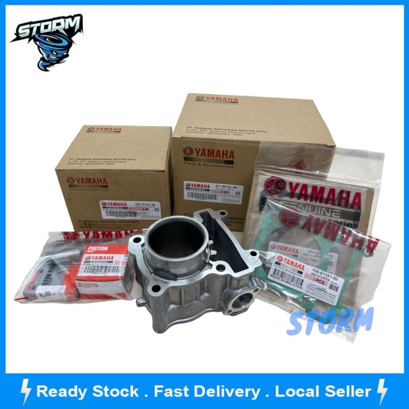 YAMAHA Y15ZR Y15 V1V2 FZ150 V3 2PV CLYINDER BLOCK SET FULL SET 57MM ...