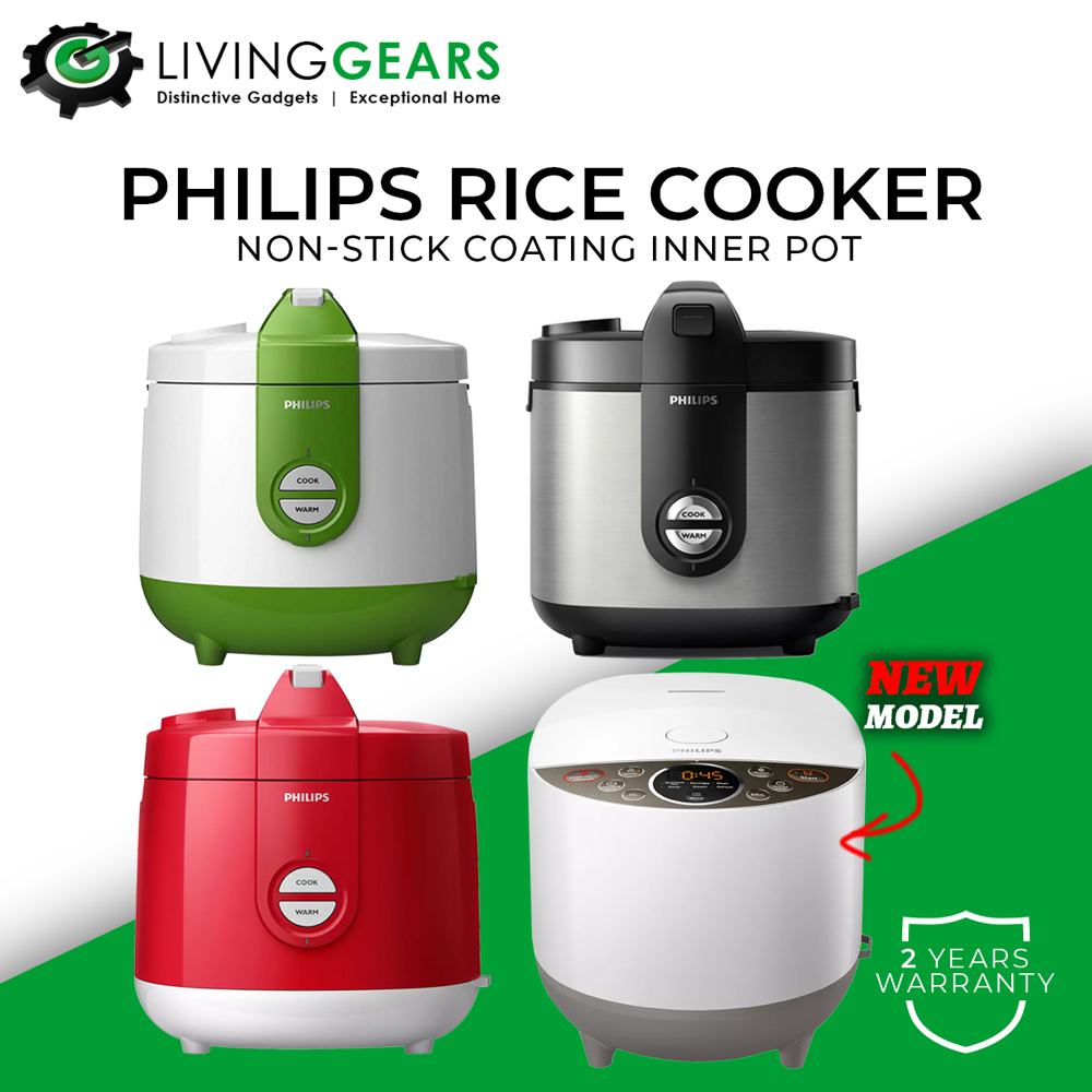 Philips (2L) Rice Cooker HD3138/HD3119/HD3131 / Philips (1.8L) Digital ...