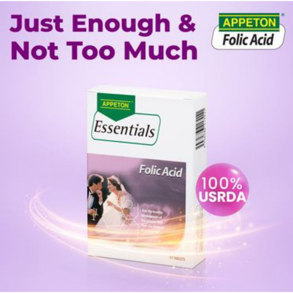 APPETON ESSENTIALS FOLIC ACID (90'S) | Shopee Malaysia