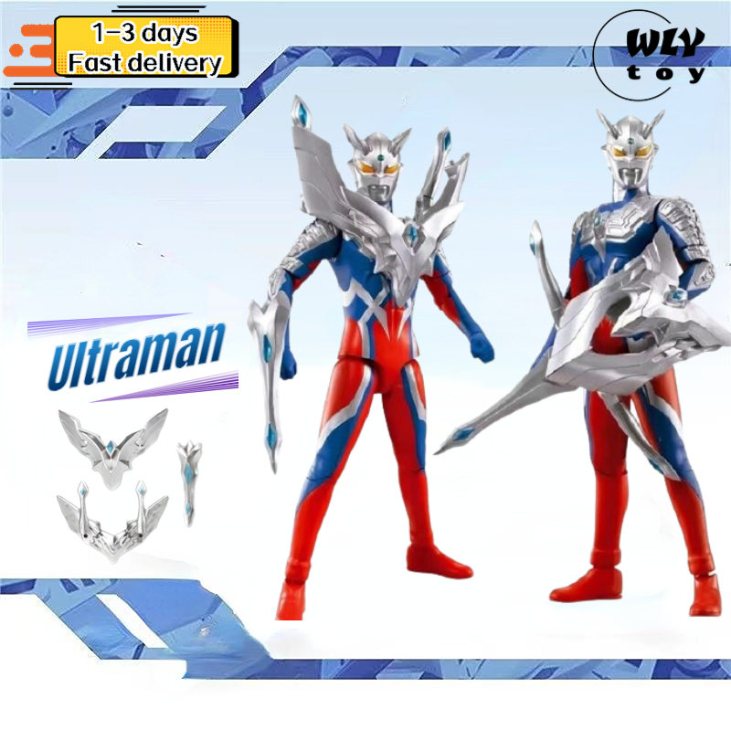 New SHF18cm Ultraman Zero multi-accessory Multiple joints movable toy ...
