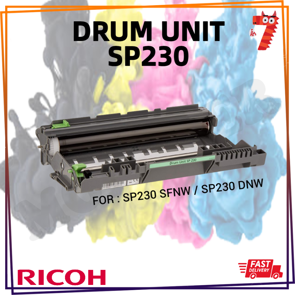 RICOH SP230 Original Drum Unit SP 230 ( Bulk ) No Box For SP230SFNW SP230DNW | Shopee Malaysia