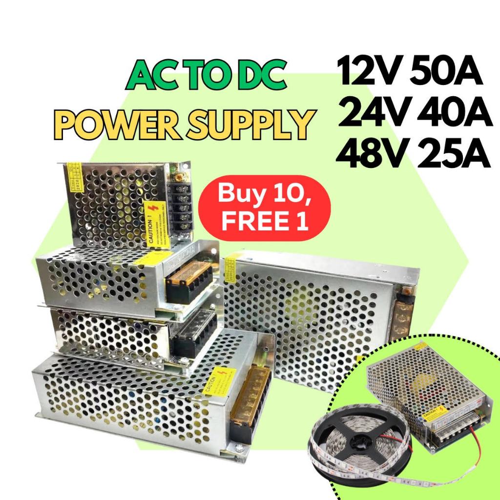 (12V 50A/24V 40A/48V 25A) AC To DC Power Supply Unit/Switching Power Supply/Power Supply of LED ...