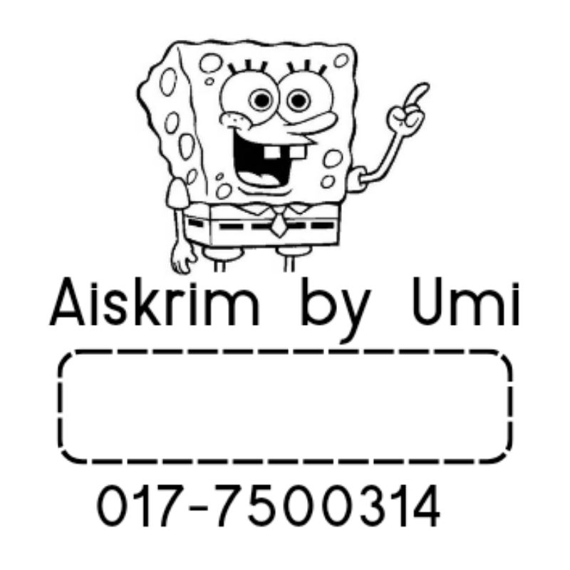 30mm*30mm Sticker Aiskrim Malaysia @ Frozen Food | Shopee Malaysia