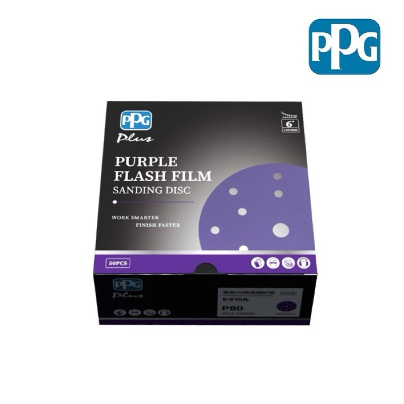PPG Plus 6’ Pupler Flash Film Sanding Disc | Shopee Malaysia