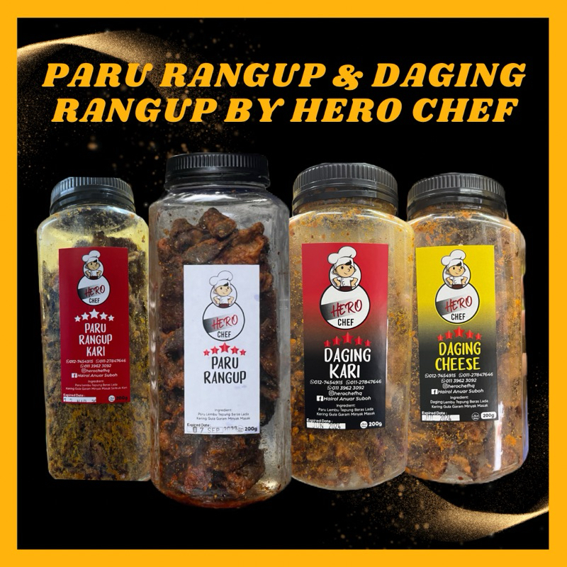 PARU RANGUP DAN DAGING RANGUP COMBO BY HERO CHEF | Shopee Malaysia