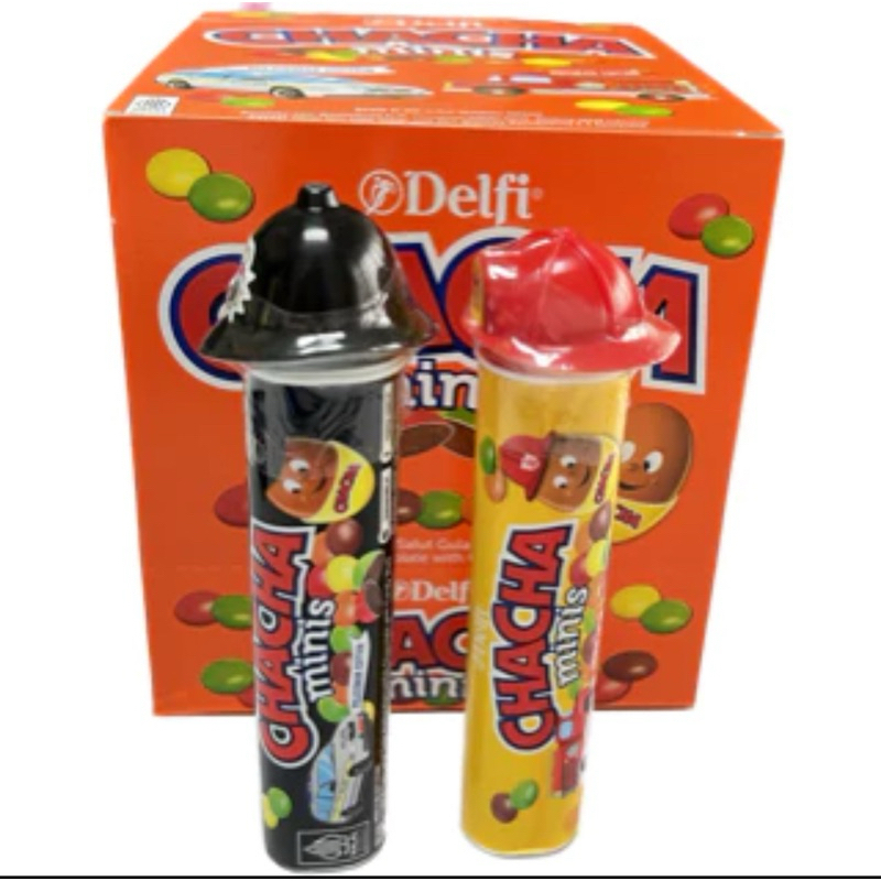 Delfi Chacha Minis Hats Chocolate (12's x 30g tubes / box) | Shopee ...