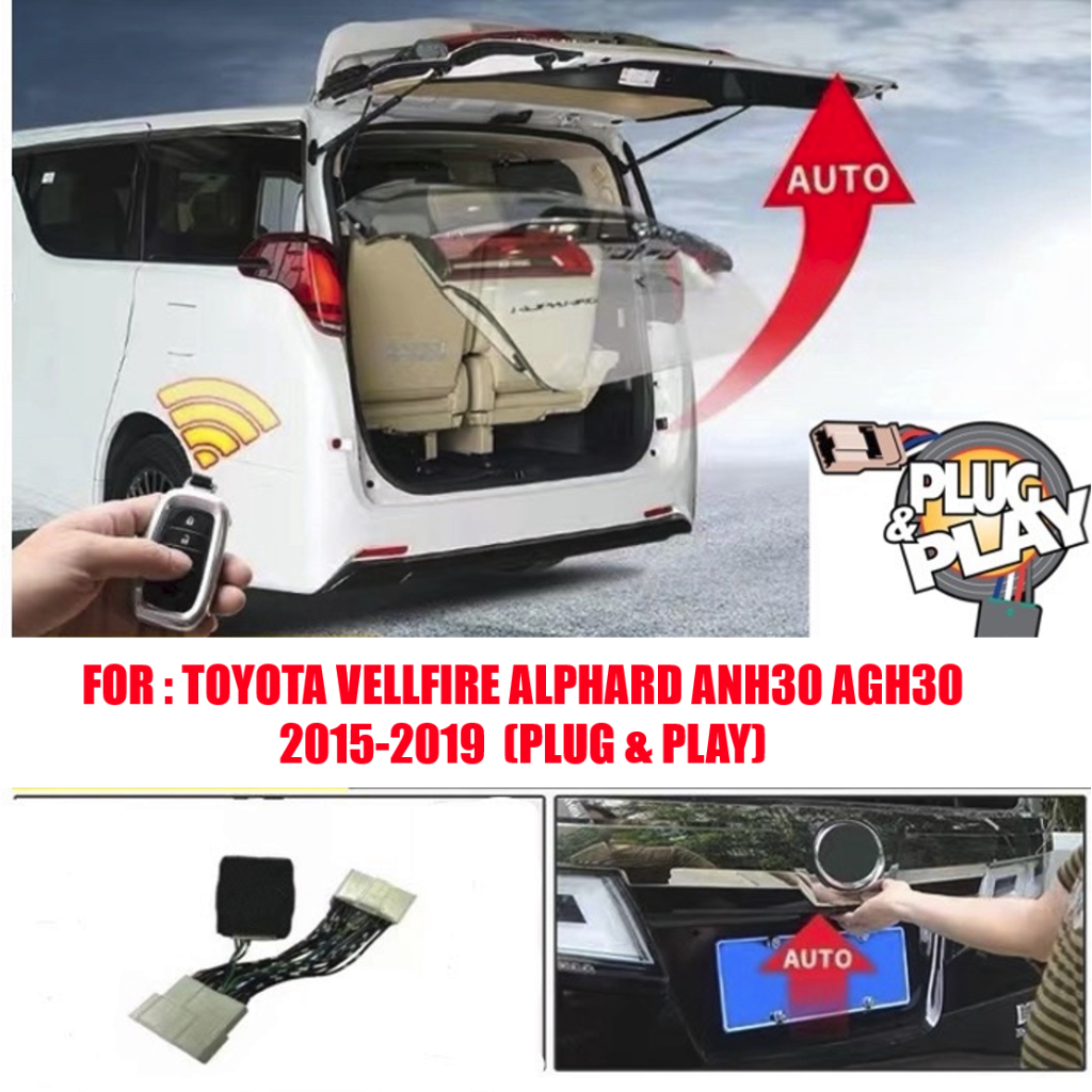 Plug & Play Alphard Vellfire 2015--2019 Agh30 Anh20 Touch Automatic ...