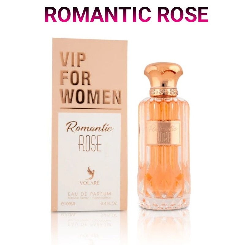 Romantic-rose-VIP-FOR-WOMEN-by-Volare-Eau-de-Parfume-100ml- Orginal ...