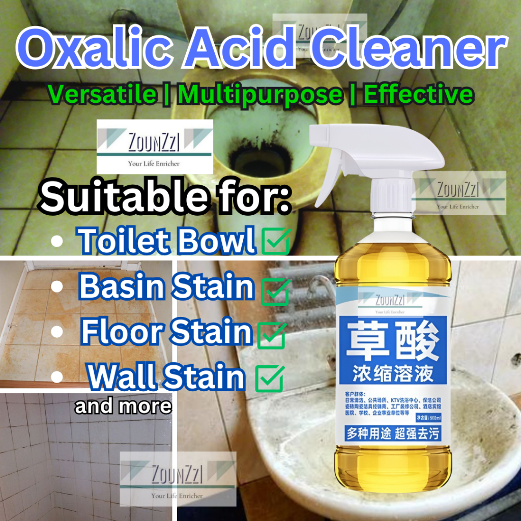 Multipurpose Oxalic Acid Cleaner Floor Toilet Porcelain Tiles Cleaning ...