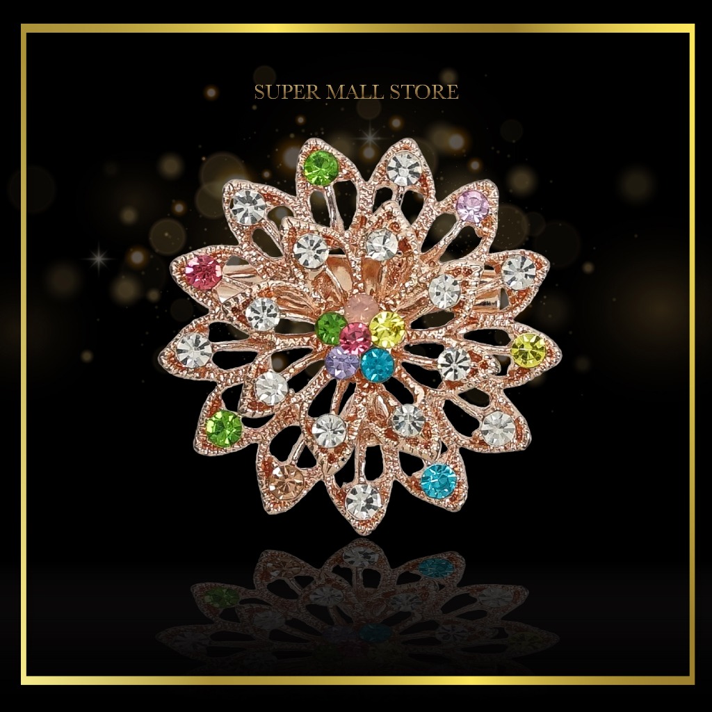 Supermall Clearance Kerongsang Brooch Korea Diamond Kerongsang Pin Tudung Shawl Bawal Hijab ...