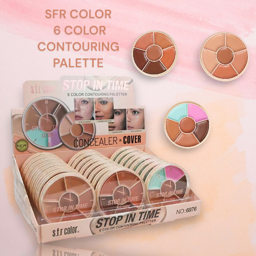 SFR Color Makeup Beauty Stop In Time 6 Color Contouring / Concealer ...