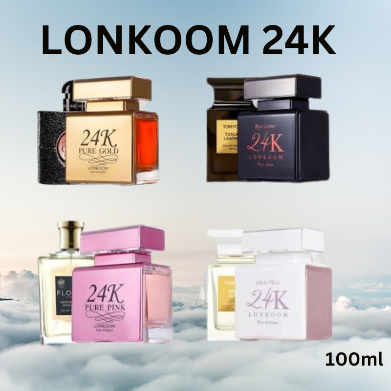 [Free Delivery] LONKOOM 24K EDP Perfume Longlasting Sex Beauty 100ml ...