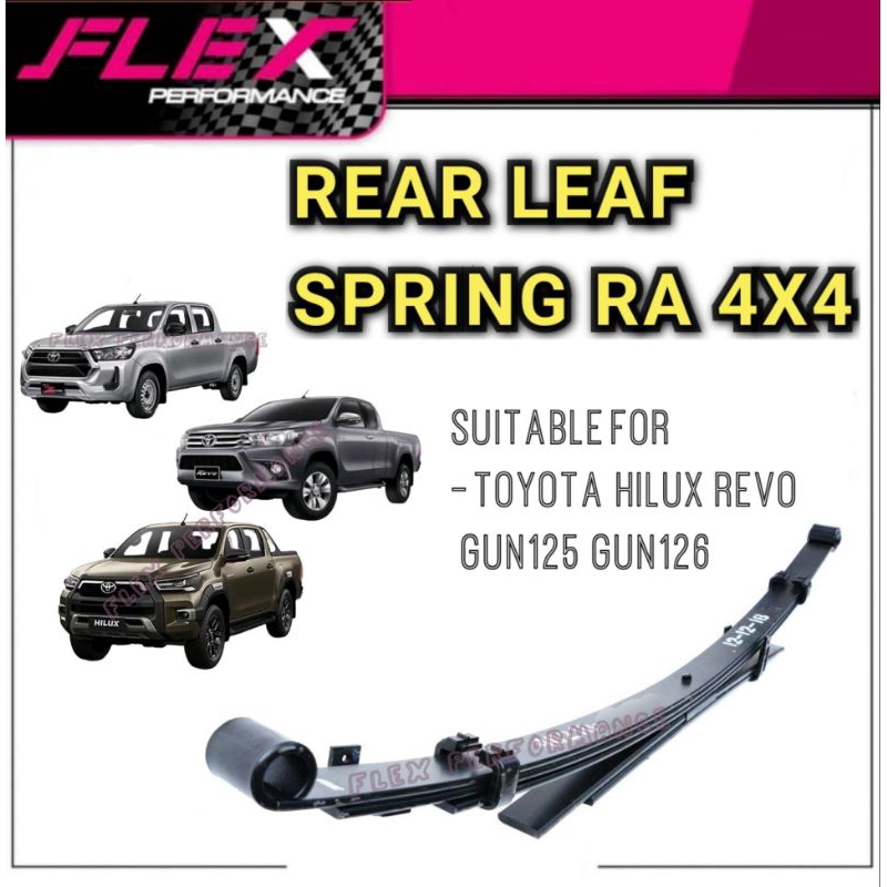 KING TOYOTA HILUX REVO GUN125 GUN126 REAR LEAF SPRING RA 4X4 48420 ...