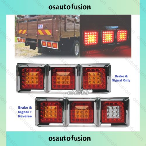 [BARU] [STOK ADA] Hino Nissan UD Fuso Lorry LED Tail Lamp Tail Light ...