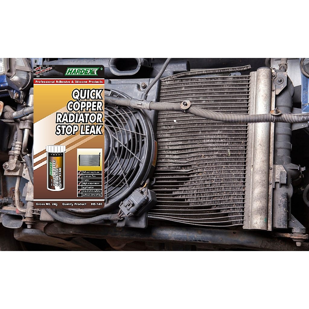 Hardex/ Radiator Leaks Repair / quick copper radiator stop leak HE148 ...