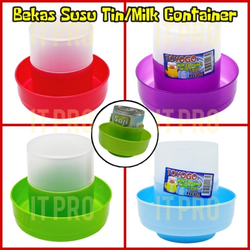 PRO🏠(1PCS) Bekas Susu Tin Botol/Milk Container Condensed Milk Container ...