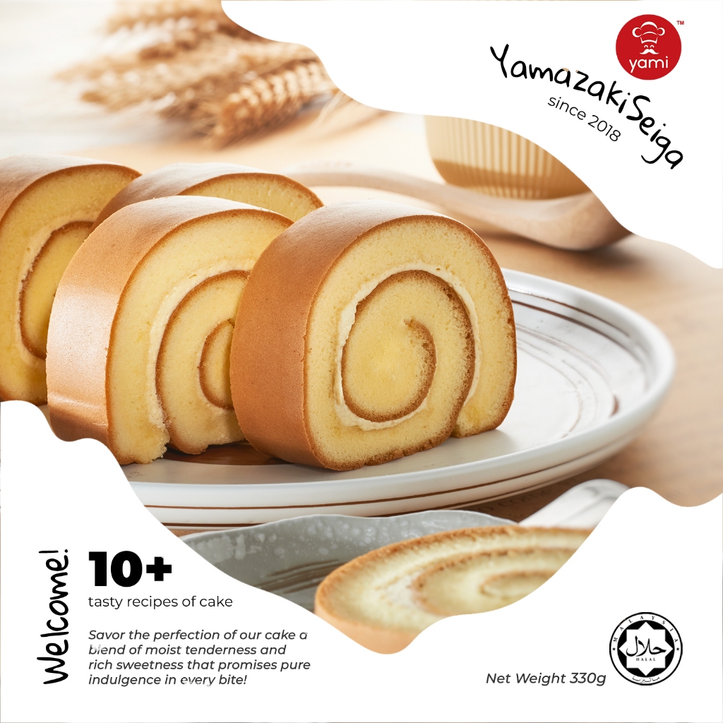 Yami Swiss Roll Chocolate/Coffee/Marble/Pandan/Matcha/Original Flavors ...