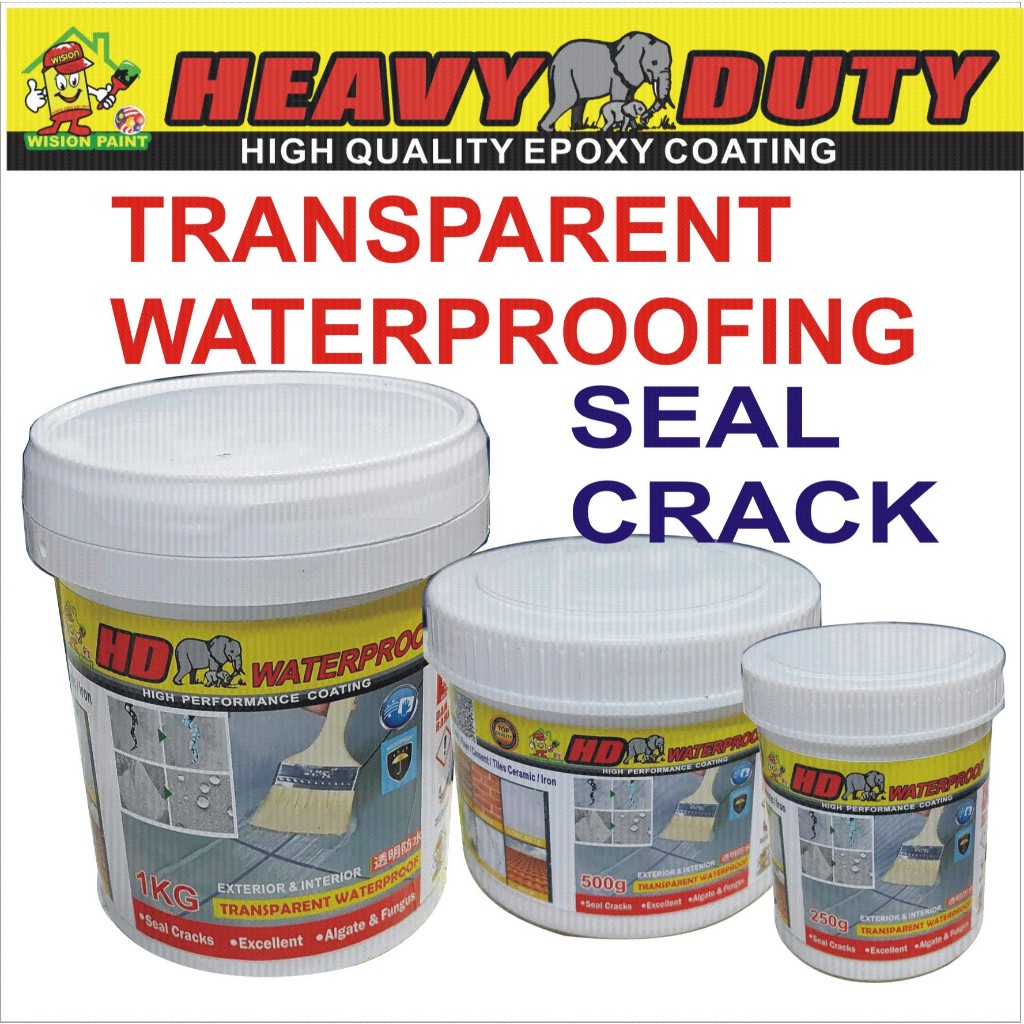 WP300 Transparent Waterproof Glue Gam Kalis Air Waterproofing Paint ...
