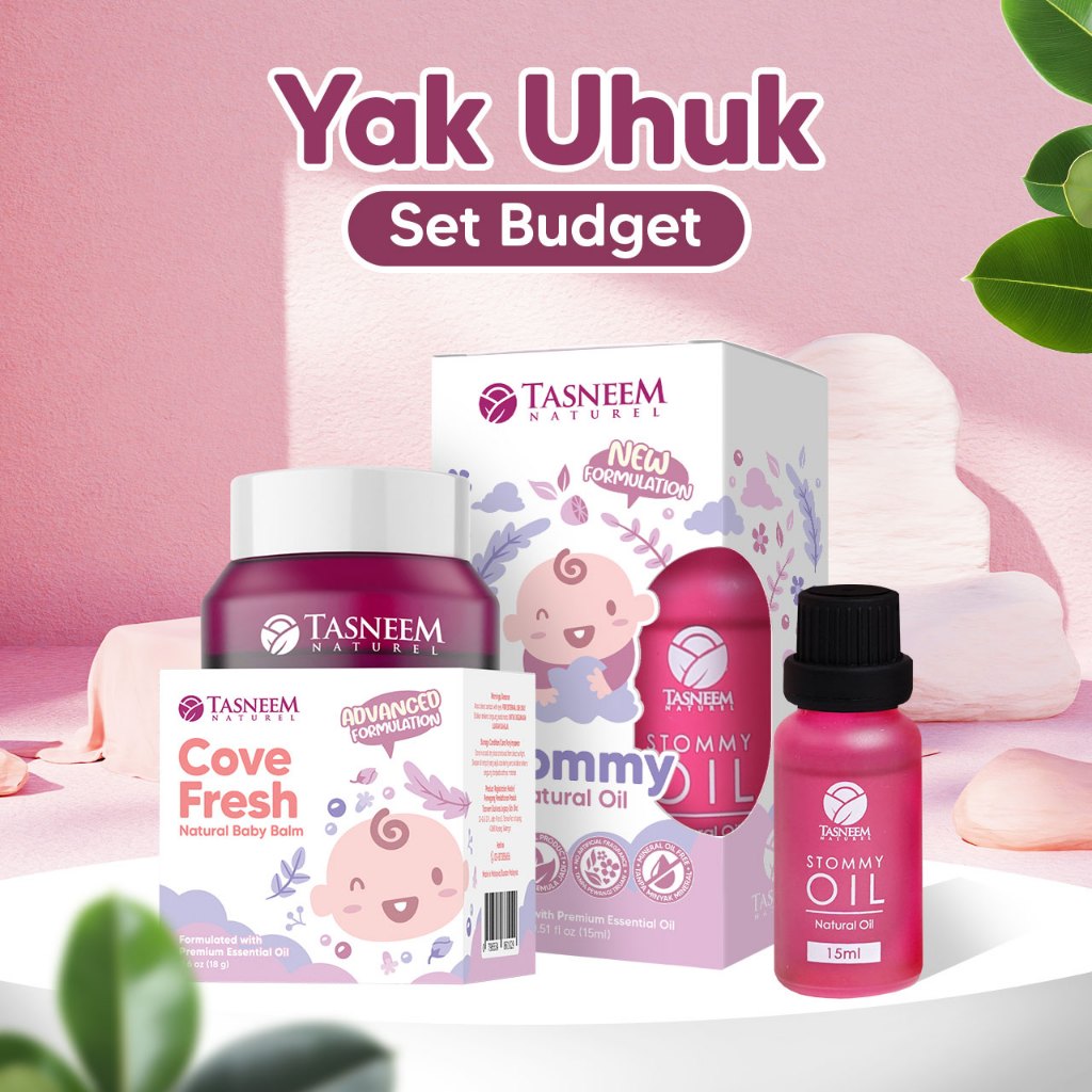 Baby Newborn Bayi Tasneem Naturel - Set YAK UHUK Batuk dan Perut ...