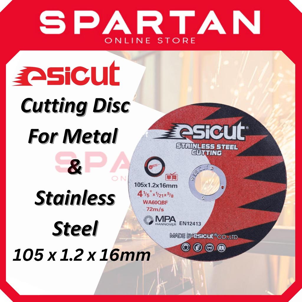 ESICUT 4” Cutting Disc Red (105x1.2x16mm) – Metal & Stainless Steel Cut ...