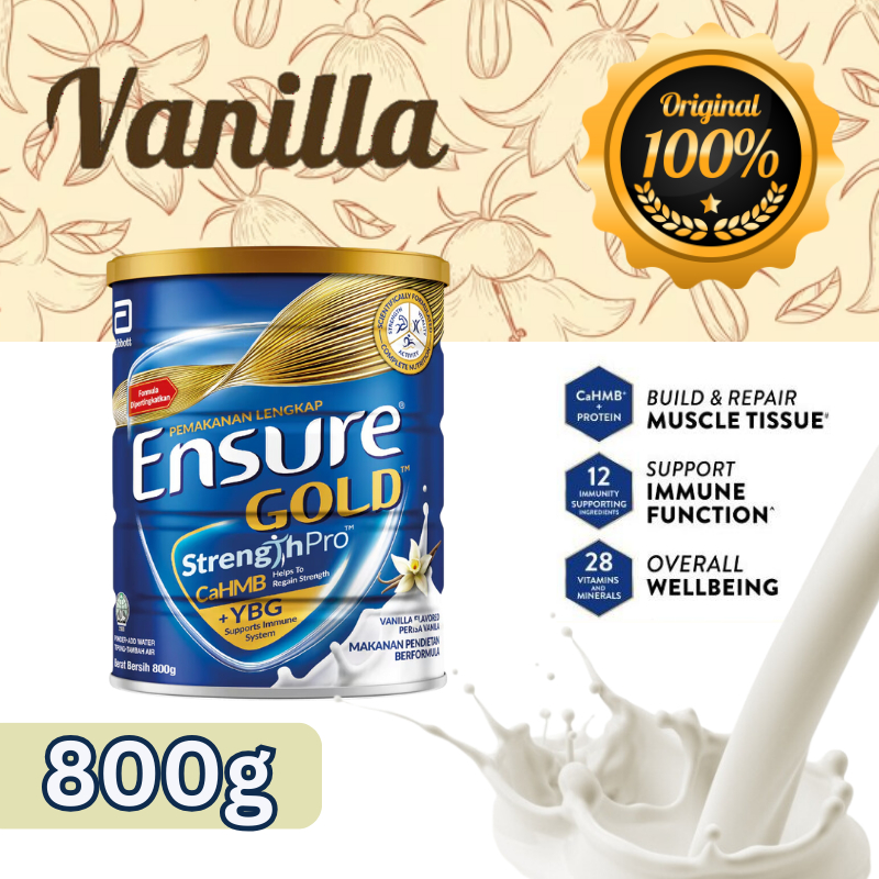 ENSURE GOLD Vanilla Wheat Coffee ENSURE GOLD 850g 400g 2.4kg susu ensure gold | Shopee Malaysia
