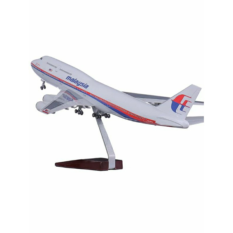 BIG MODEL Malaysia Airline MAS Boeing B-747-400 Aeroplane Aircraft 1/ ...