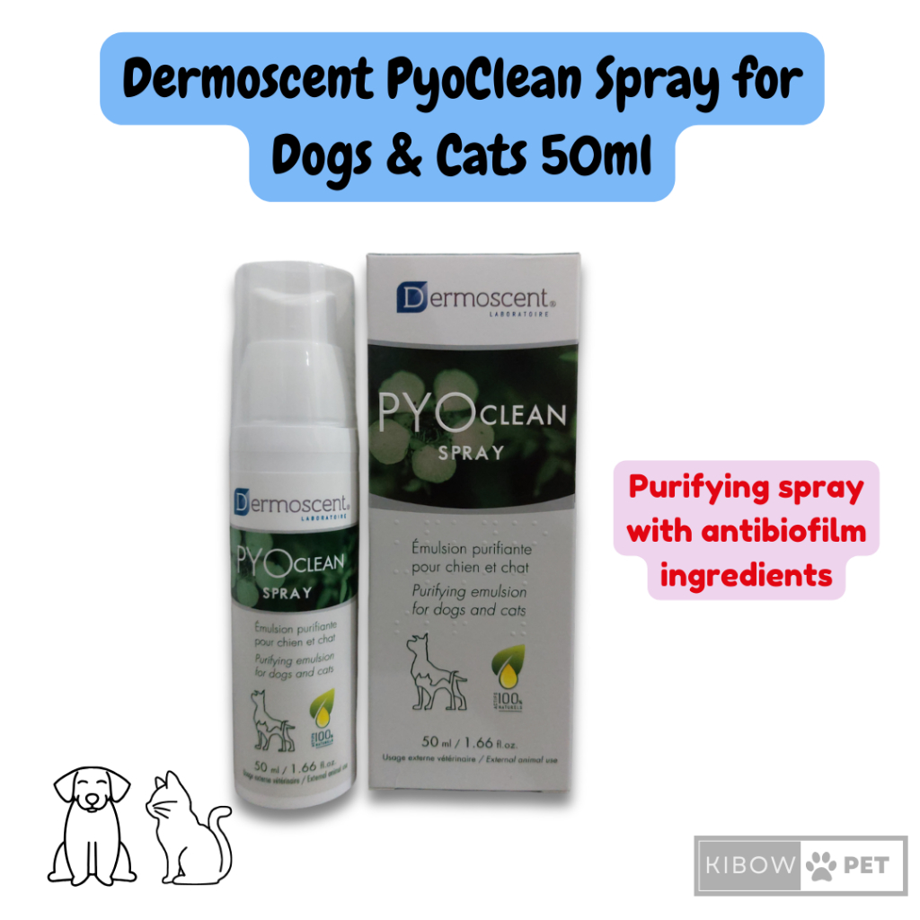 Dermoscent PyoClean Spray for Cats and Dogs (50ml) | Shopee Malaysia