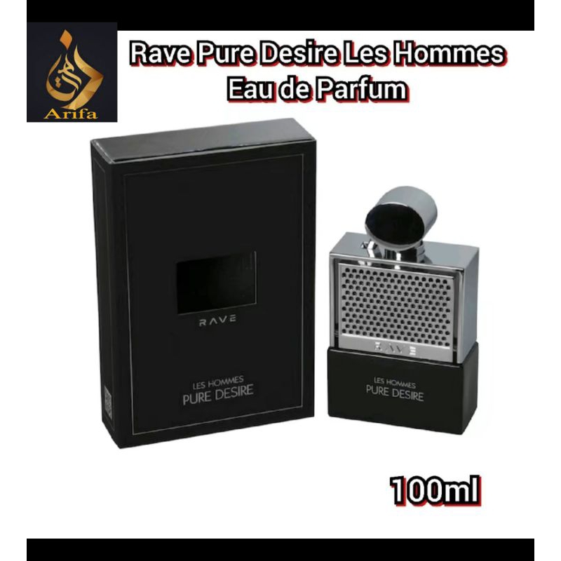 Rave Pure Desire Les Hommes Eau de Parfum for Men 100 ml | Shopee Malaysia